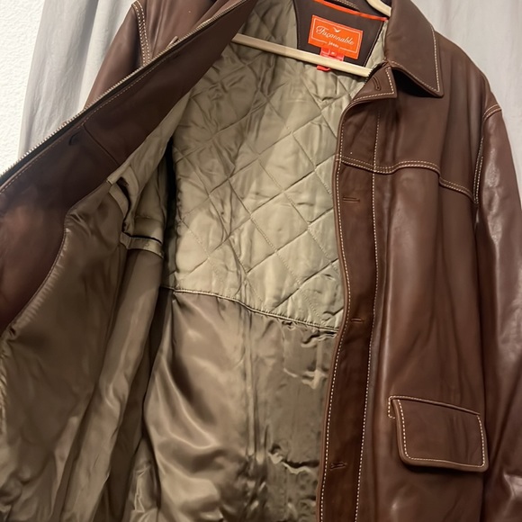 Faconnable | Jackets & Coats | Faconnable Leather Jacket | Poshmark